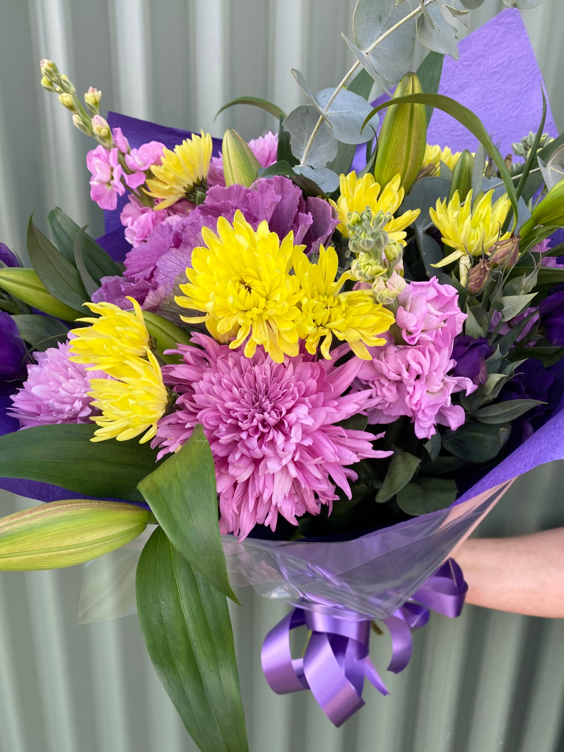 $50 Seasonal Posy - Bright – Avonlea Flowers