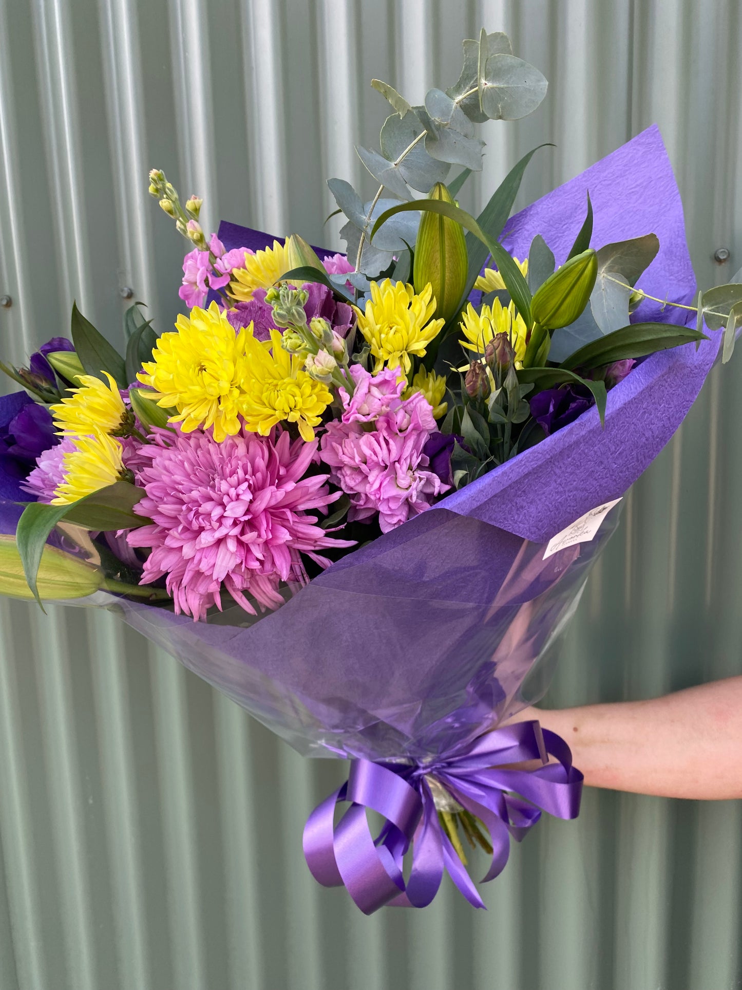 $50 Seasonal Posy - Bright – Avonlea Flowers